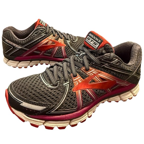 Brooks | Shoes | Brooks Gts 7 Running Shoes Womens 65 D Wide Cushioned ...